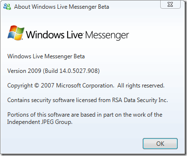 hlt8888: Windows Live Messenger Error code: 8e5e0531